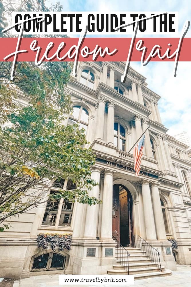 Tips for Walking the Freedom Trail in Boston | Travel by Brit