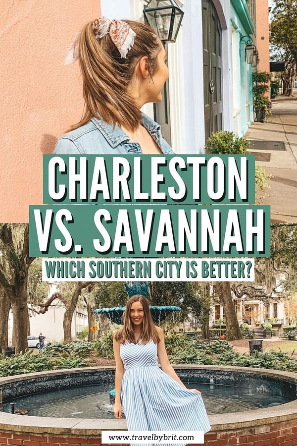 Savannah vs. Charleston: Which Southern City Is Superior?