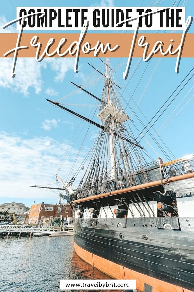 Tips for Walking the Freedom Trail in Boston | Travel by Brit